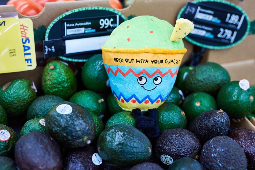 Punchkins Plush Gifts rock Out With Your Guac - Etsy