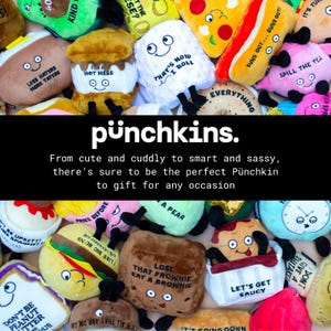 Punchkins Plush Gifts - Fantasy Book Plushie Funny Novelty Plush Meme ...