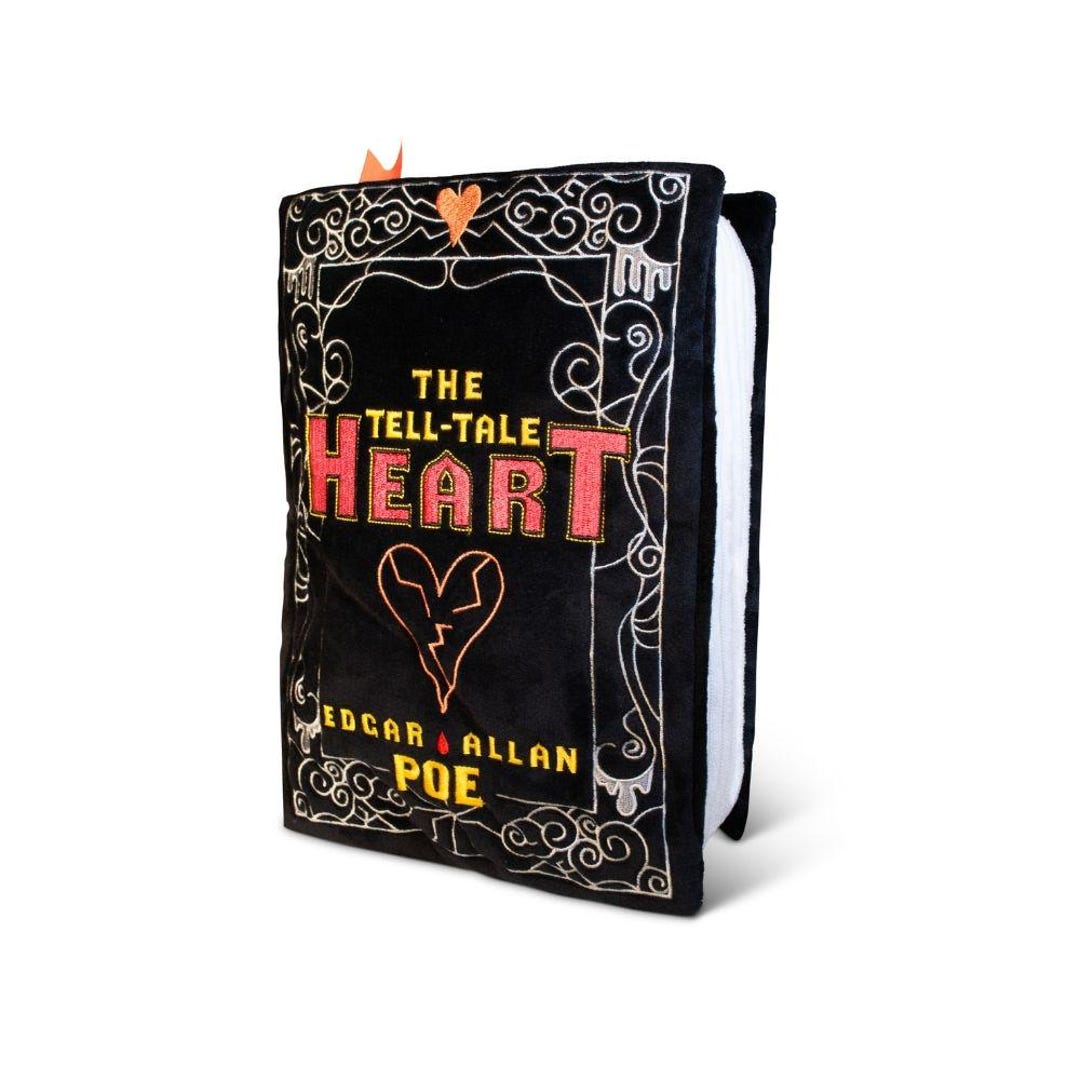 Punchkins Tell-tale Heart Book Plush Edgar Allan Poe Gift, Gothic ...