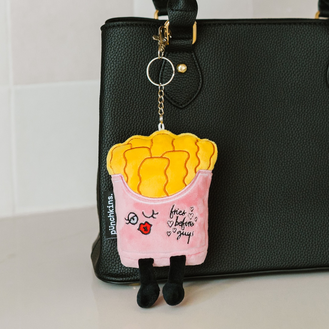 Punchkins Fries Before Guys Bag Charm, Plush Accessory and Hanging ...