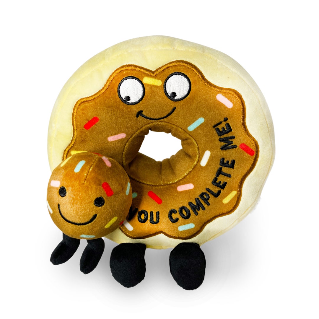 Punchkins Plush Gifts - "you Complete Me" Funny and Cute Plush Meme ...