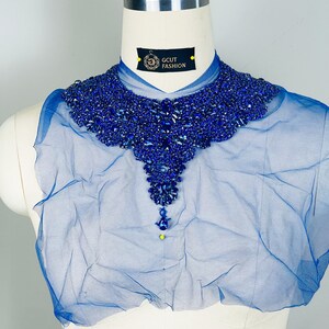 NECK Collar Rhinestone Applique - Etsy