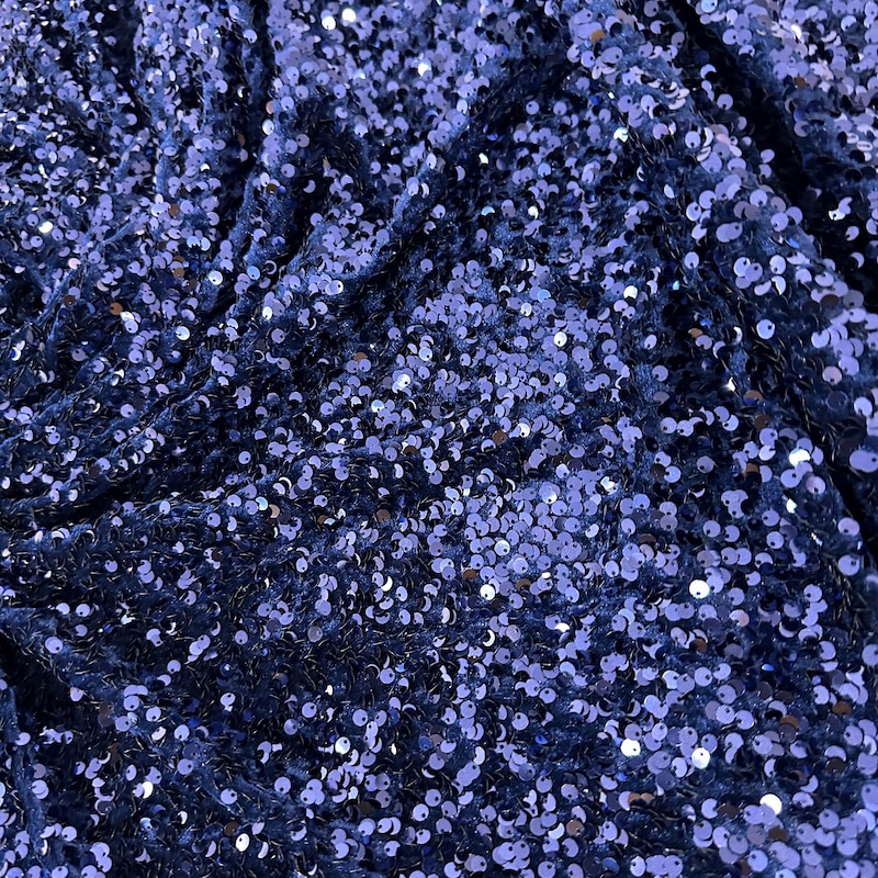 Navy Blue Sequin - Etsy