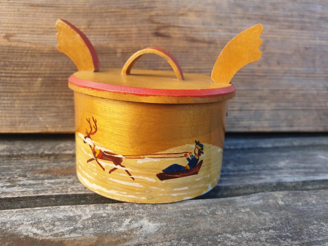 Sami Vintage Tromsø TINE Box: North Norway Sami - Etsy