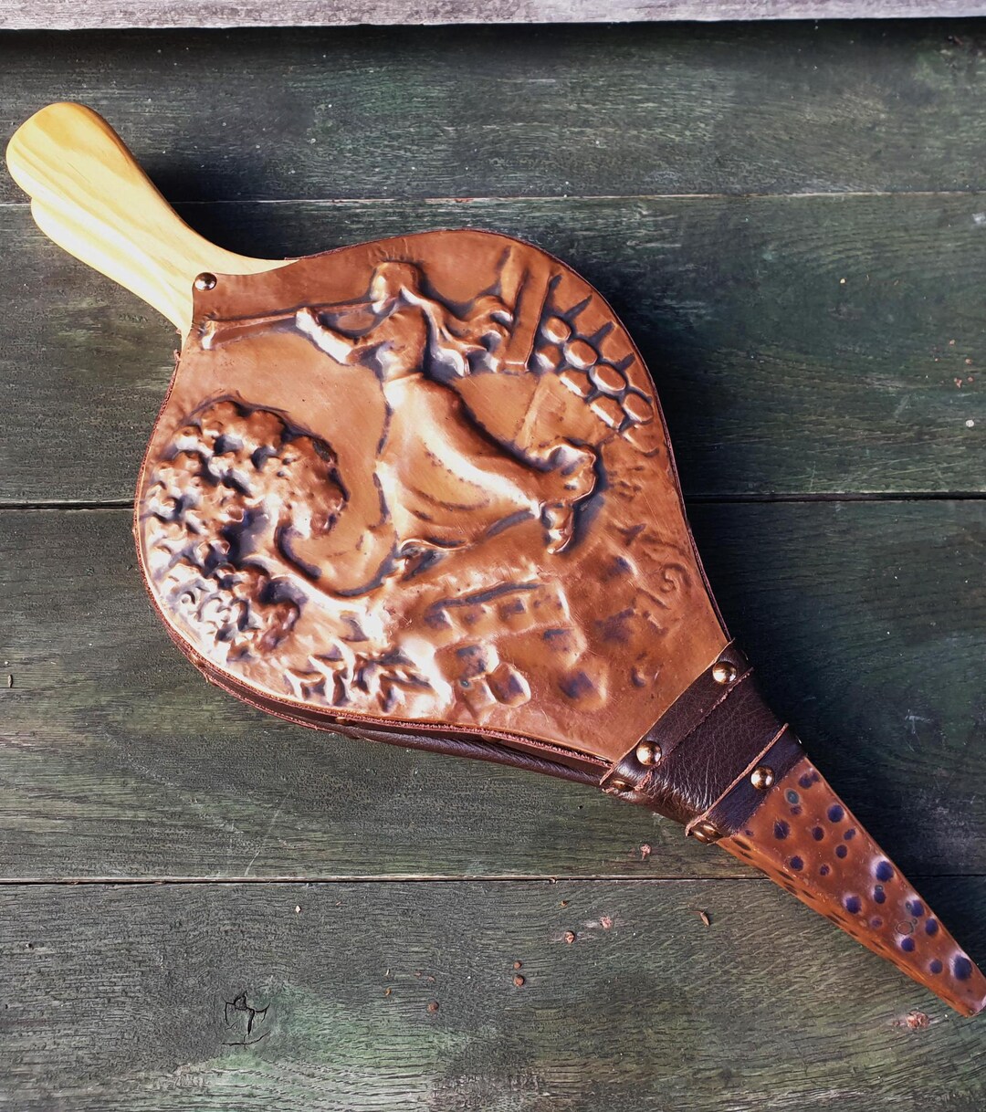 Norwegian Girl With LUR Vintage Fireplace Bellow Scandinavian Fireplace ...