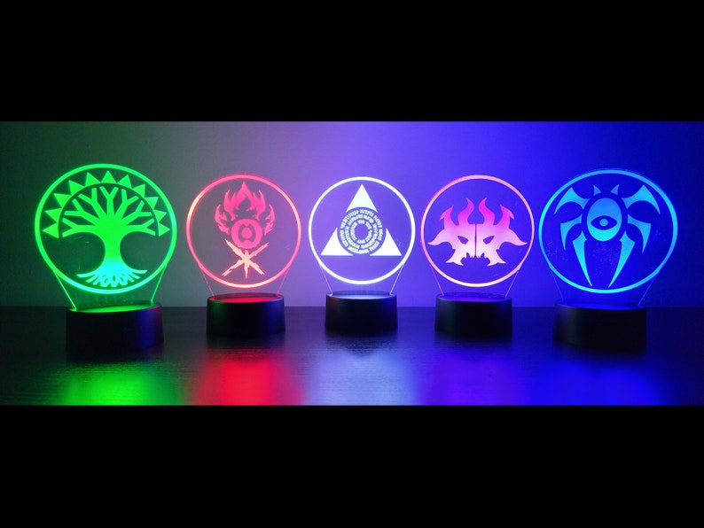 Magic: the Gathering Guild Logos LED Light - Etsy