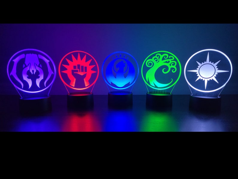Magic: the Gathering Guild Logos LED Light - Etsy