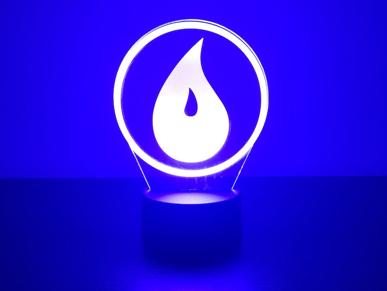 Magic: the Gathering Mana Symbol LED Light - Etsy