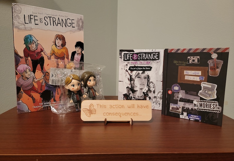 Life is Strange "this Action Will Have Consequences" Sign With Stand - Etsy