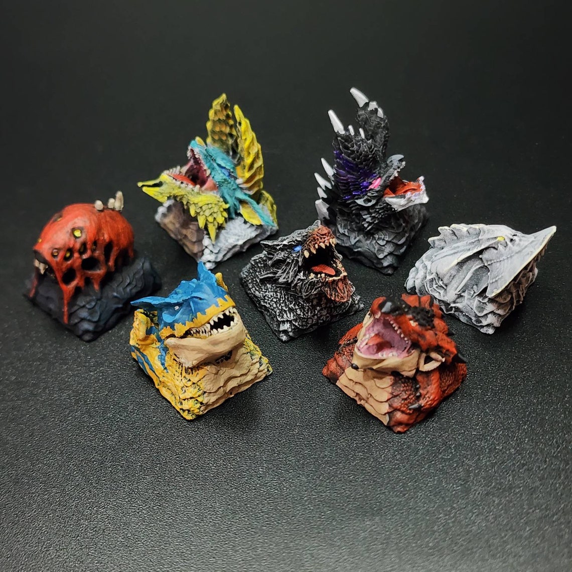 Monster Hunter Keycaps Batch 1 - Etsy