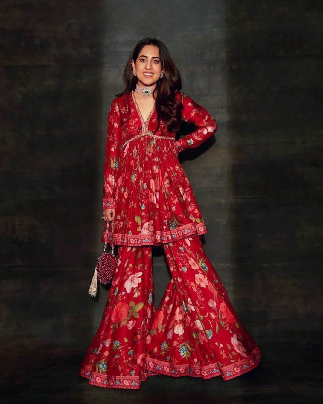 Alia Bhatt Sharara Suit Women's Collection Indian - Etsy Canada