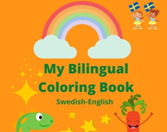 Bilingual Coloring - Etsy