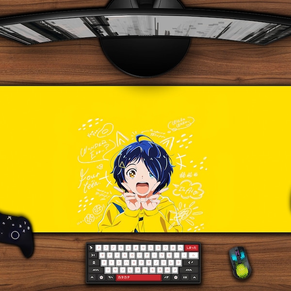 Anime Waifu Mouse Pad - Etsy