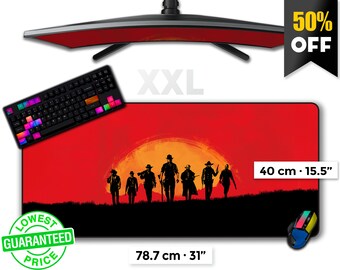Red Dead Mouse Pad - Etsy