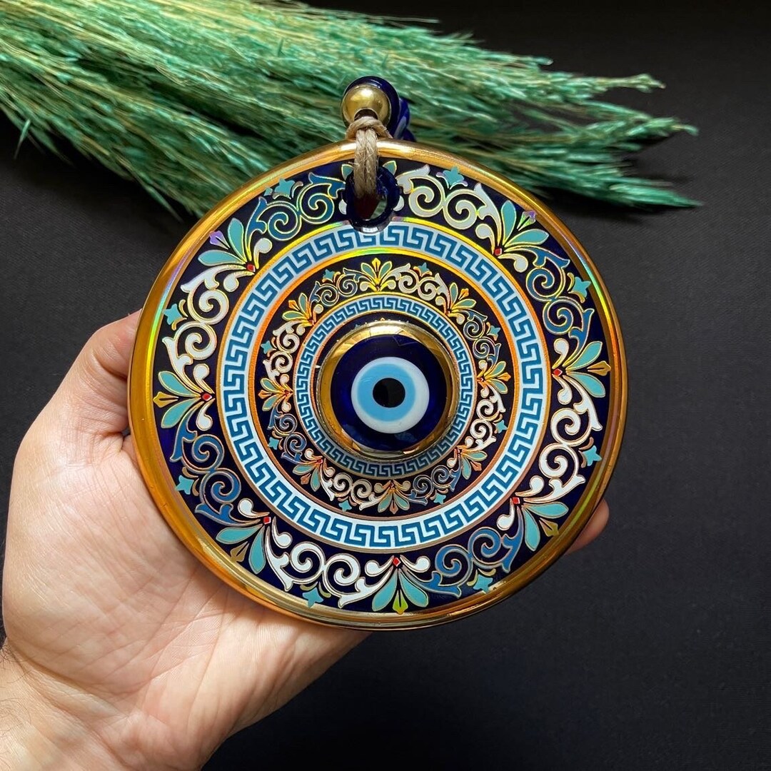 Large Evil Eye for Wall Hanging, Wall Decoration, Nazar Amulet, Turkish ...