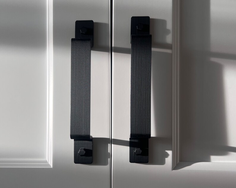 Forged Farmhouse Aesthetic Drawer Handle Self Adhesive Cabinet Pulls - Etsy