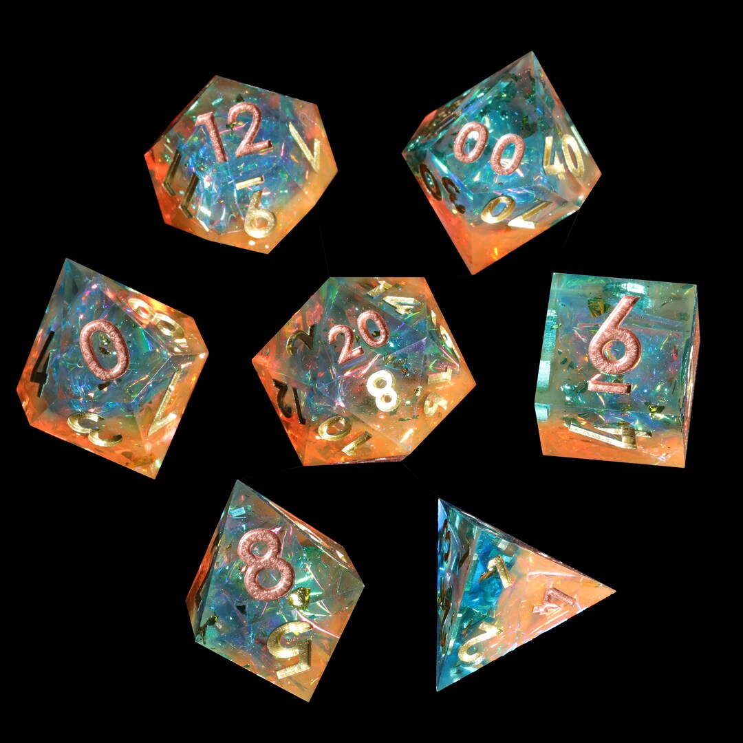 Dnd Dice, Dnd Dice Polyhedral Dice Sharp Dice Galaxy Dice Glitter Dice ...