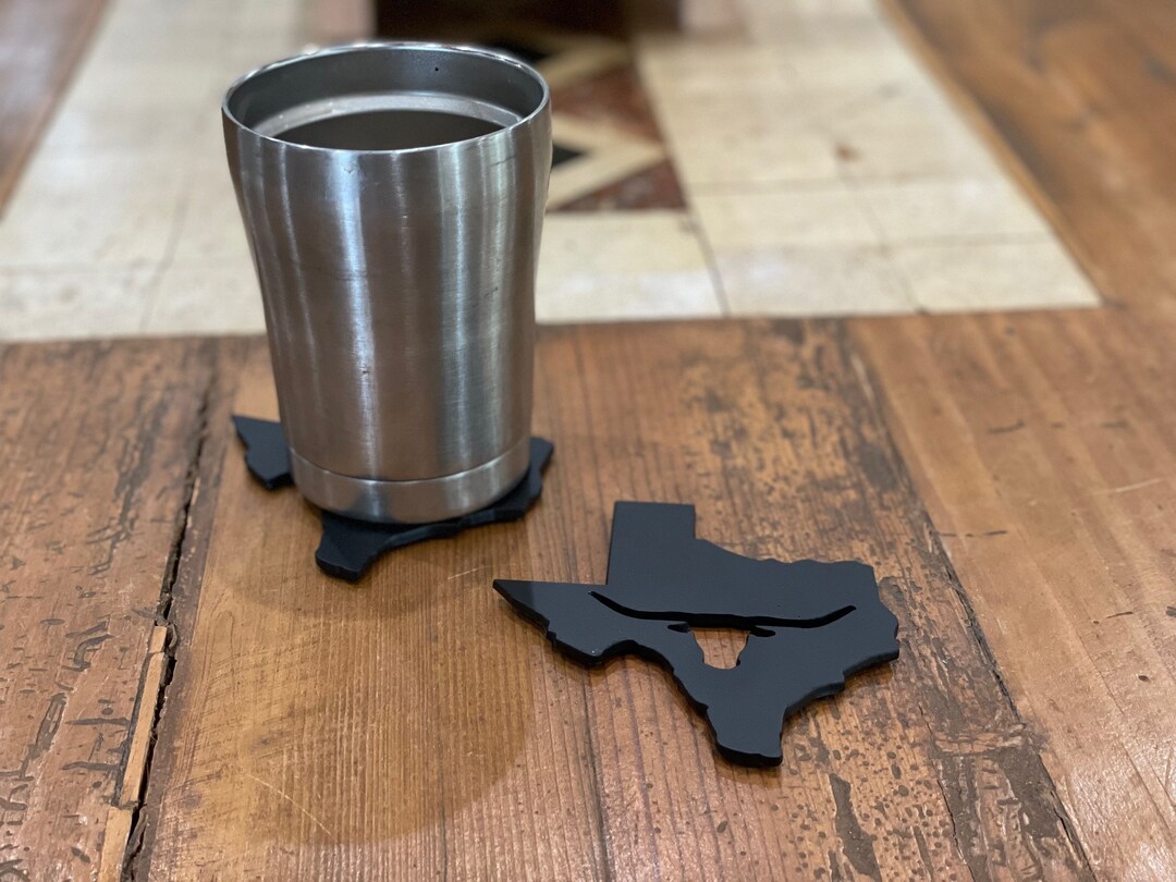 Custom Steel Coaster Set - Etsy
