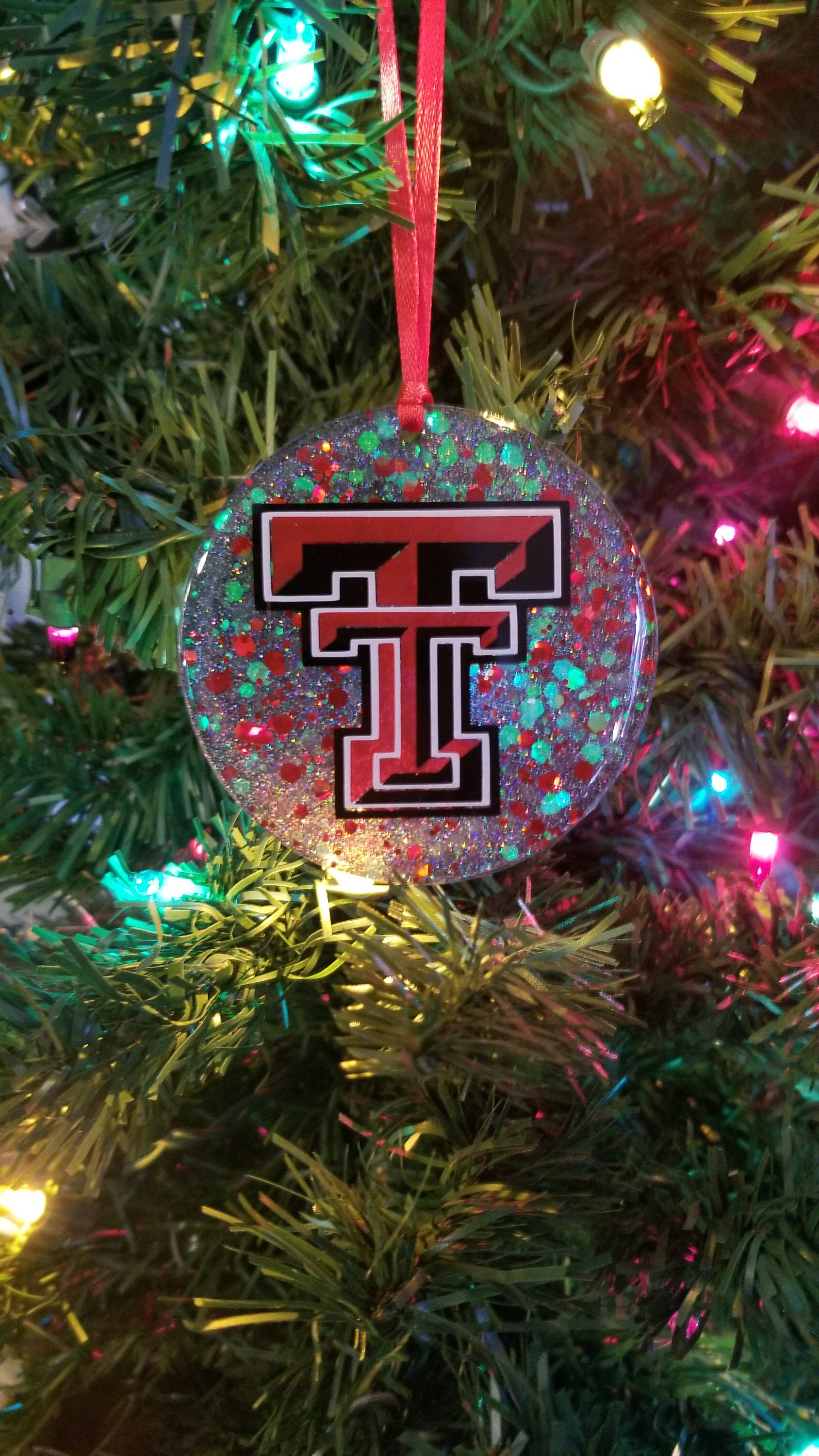 College Logo Ornaments, College, Christmas Ornament, Acrylic Ornament ...