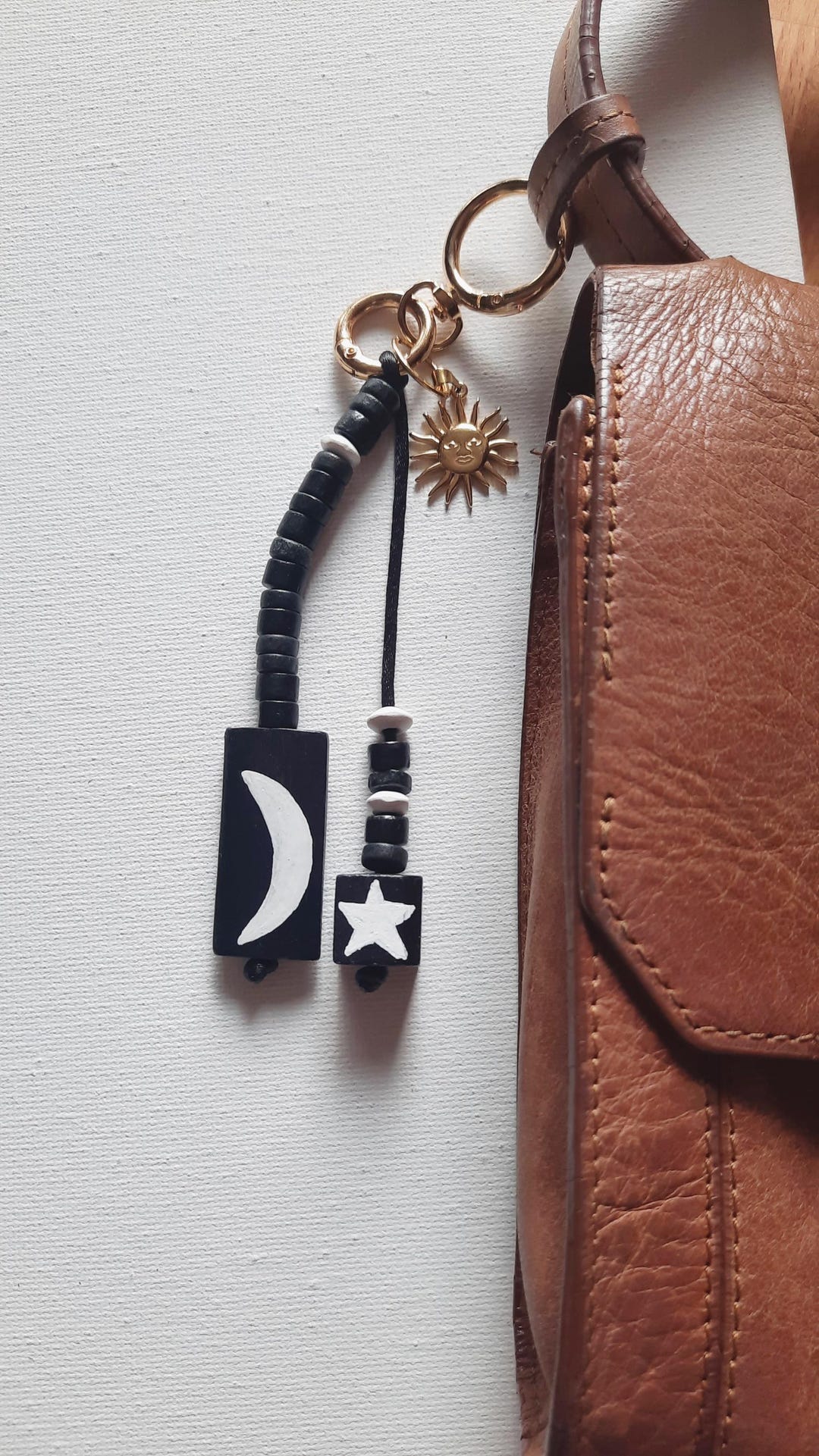 Bag Charm and Key Chain – Custom Beaded Purse Charms | Handpainted ...