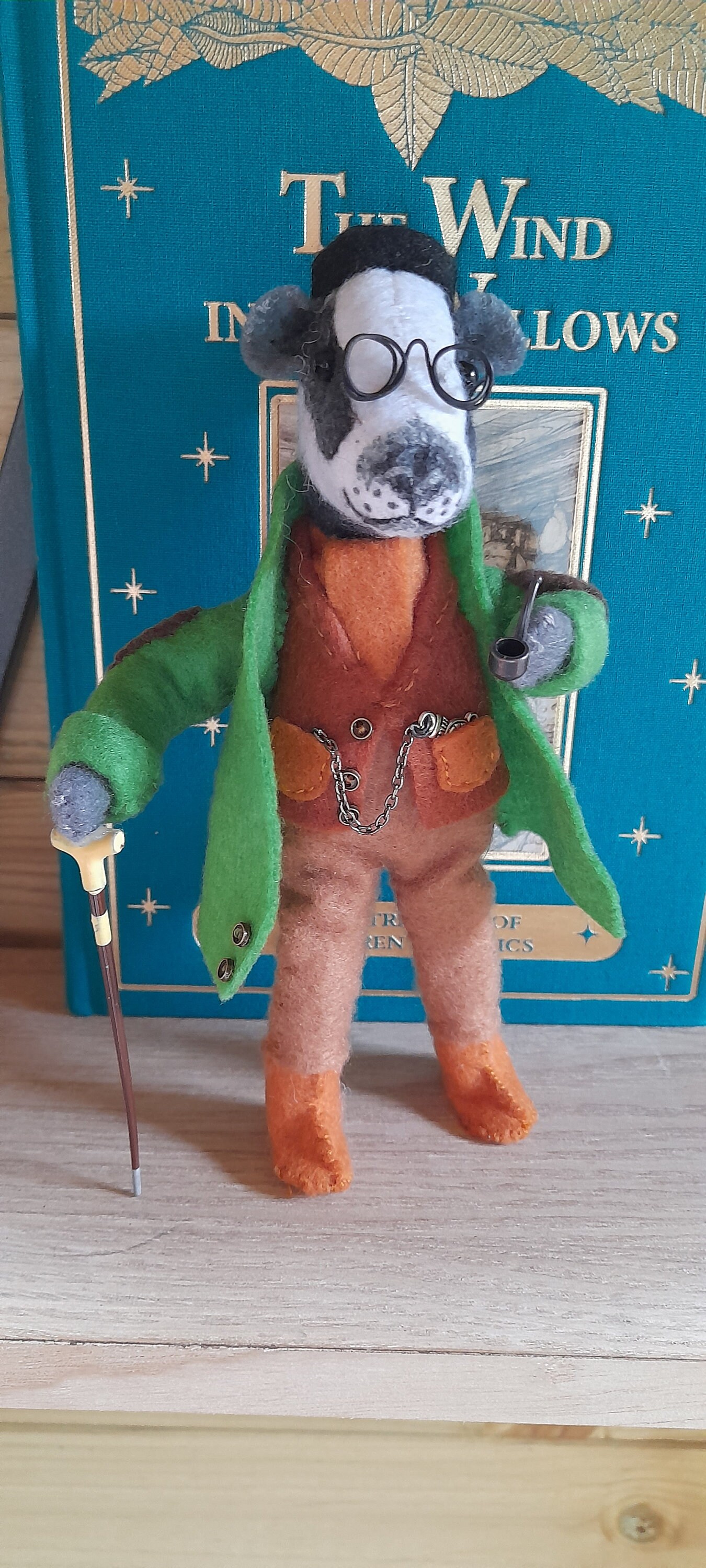 Wind in the Willows Felt Characters Set/ratty/mole/badger/toad/hand ...