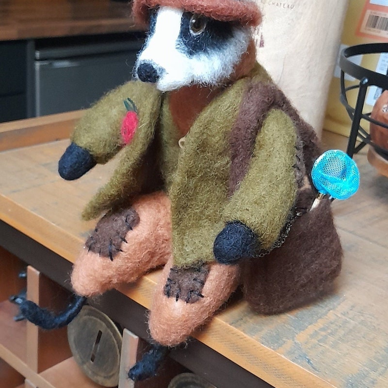 Felt Badger - Etsy