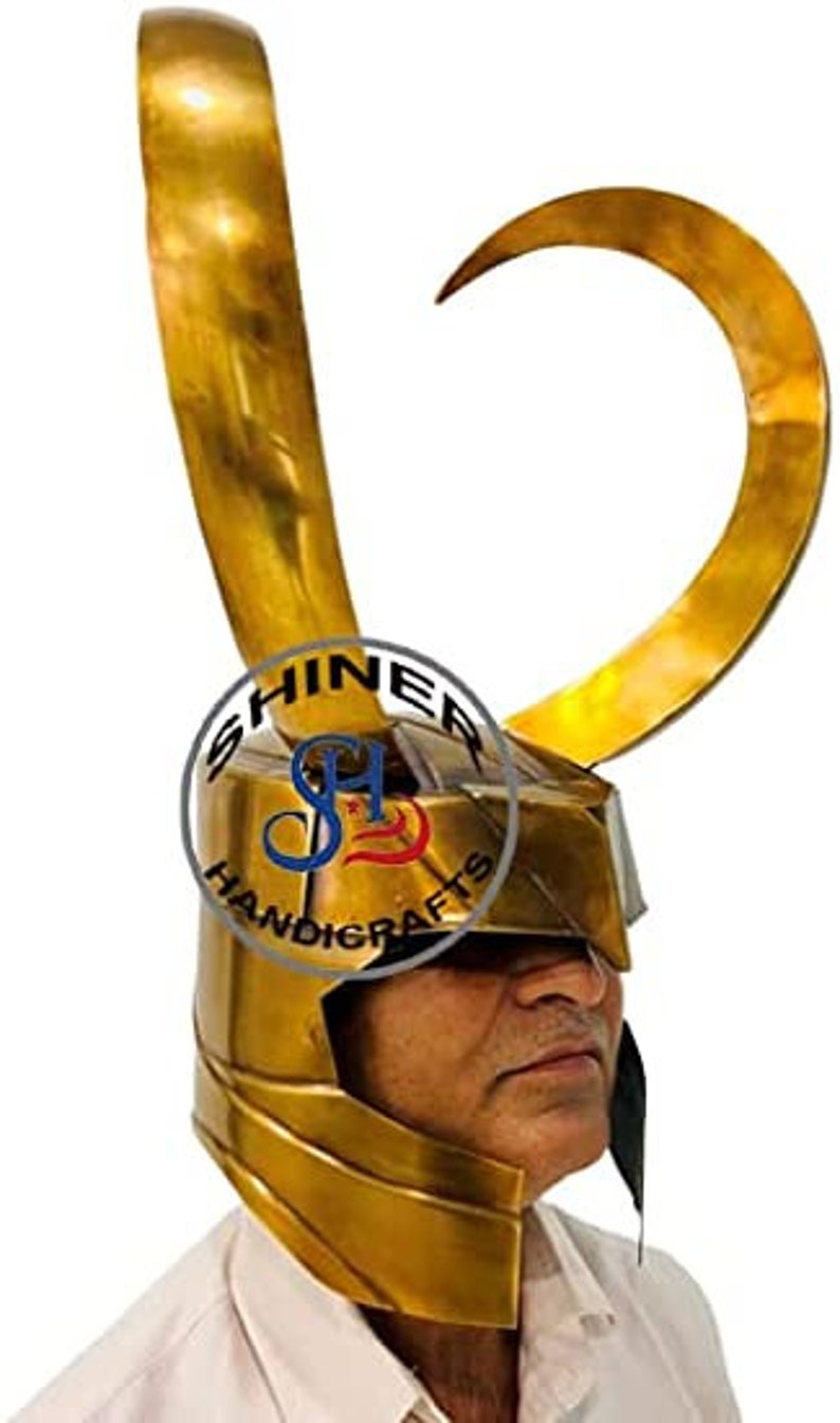 Medieval Armor Superhero Helmet Detachable Horns Movie Ragnarok Norse ...