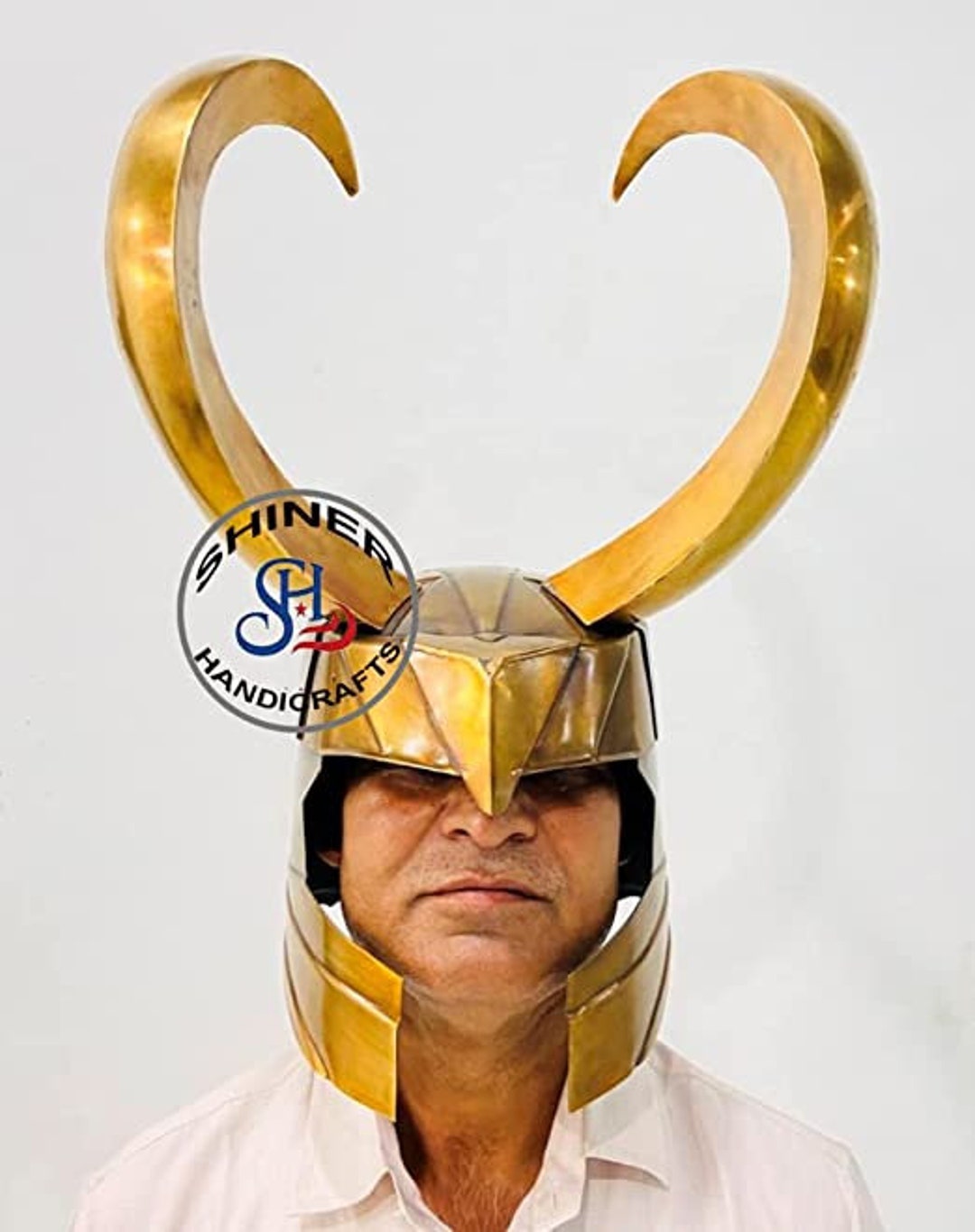 Medieval Armor Superhero Helmet Detachable Horns Movie Ragnarok Norse ...