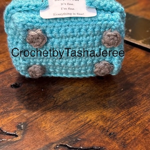 Pattern and Sign Only: Dumpster Fire Emotional Support Crochet Pdf X2 ...