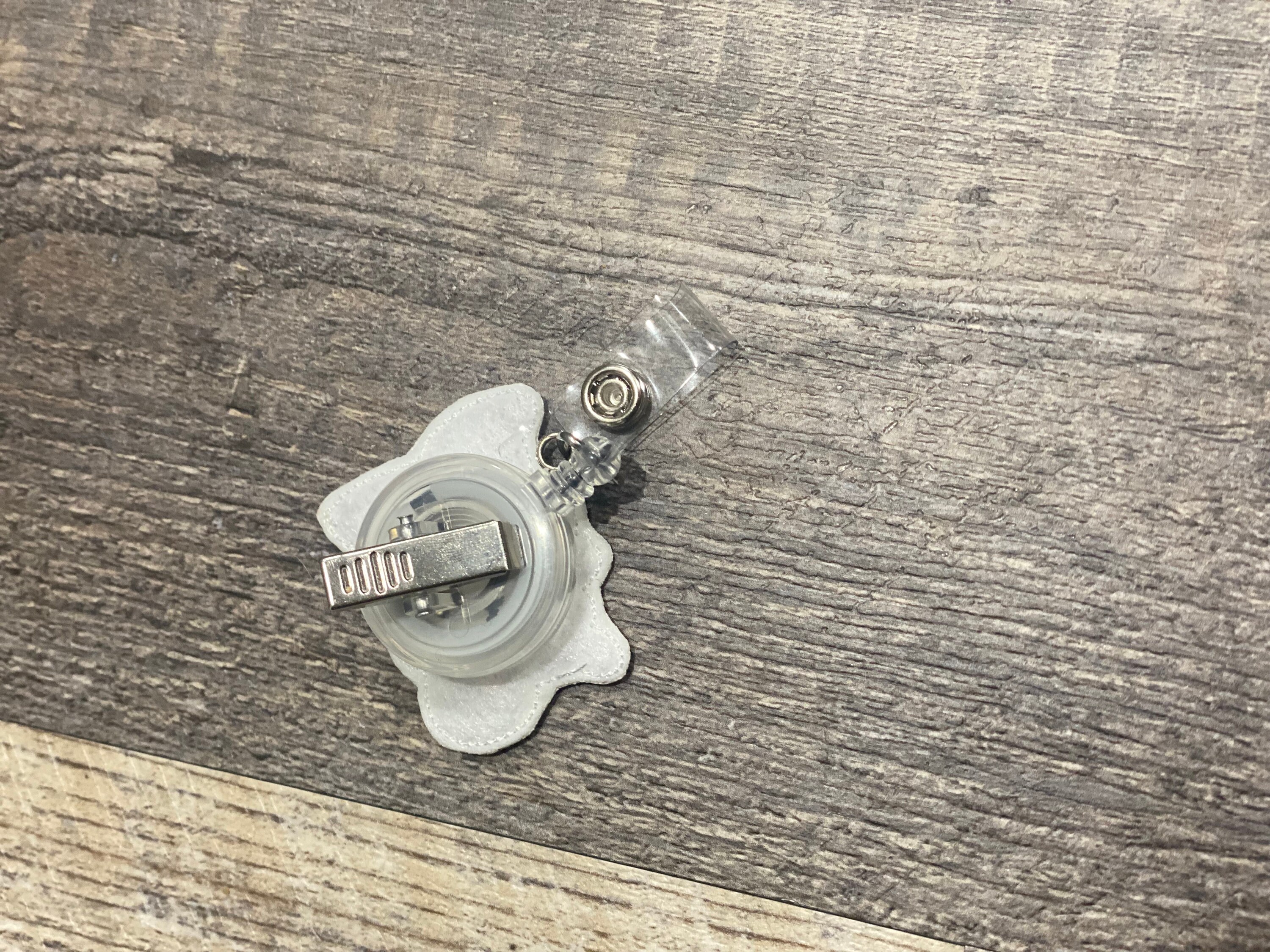 Badge Reel With Velcro Interchangeable Topper, Medical Badge, Funny ...