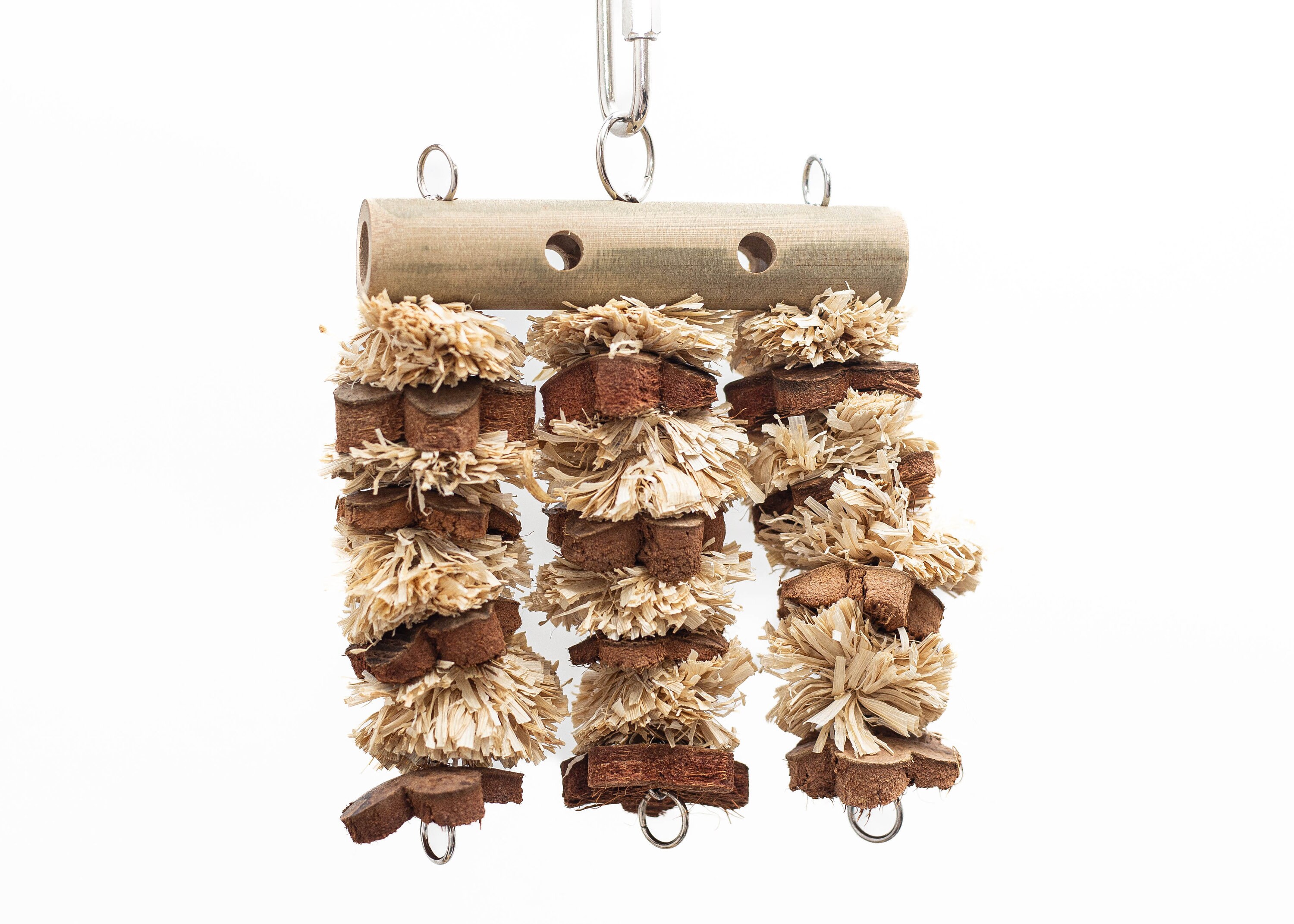 Island Forager NATURAL BIRD TOY Parrot Foraging Toy - Etsy