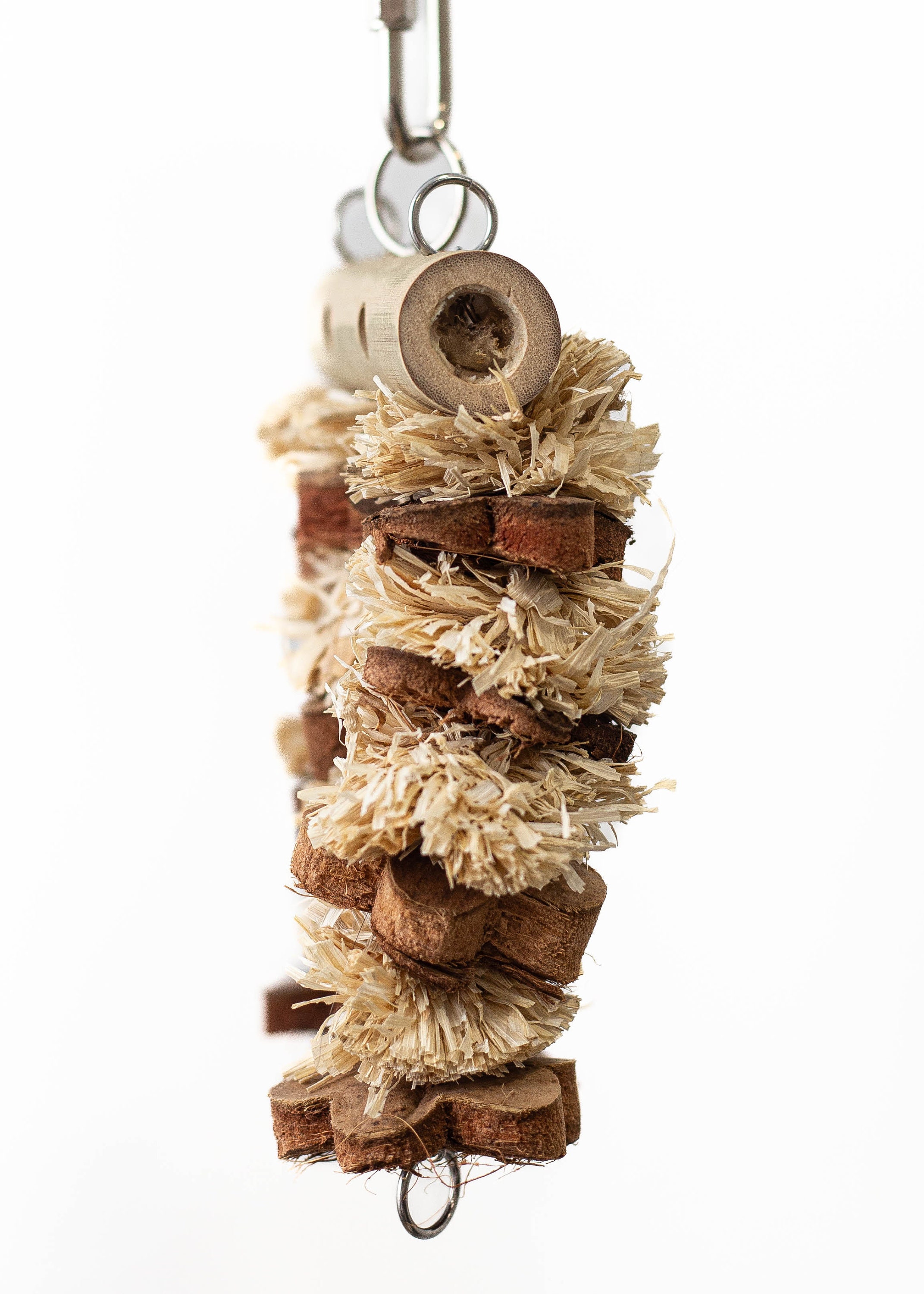 Island Forager NATURAL BIRD TOY Parrot Foraging Toy - Etsy