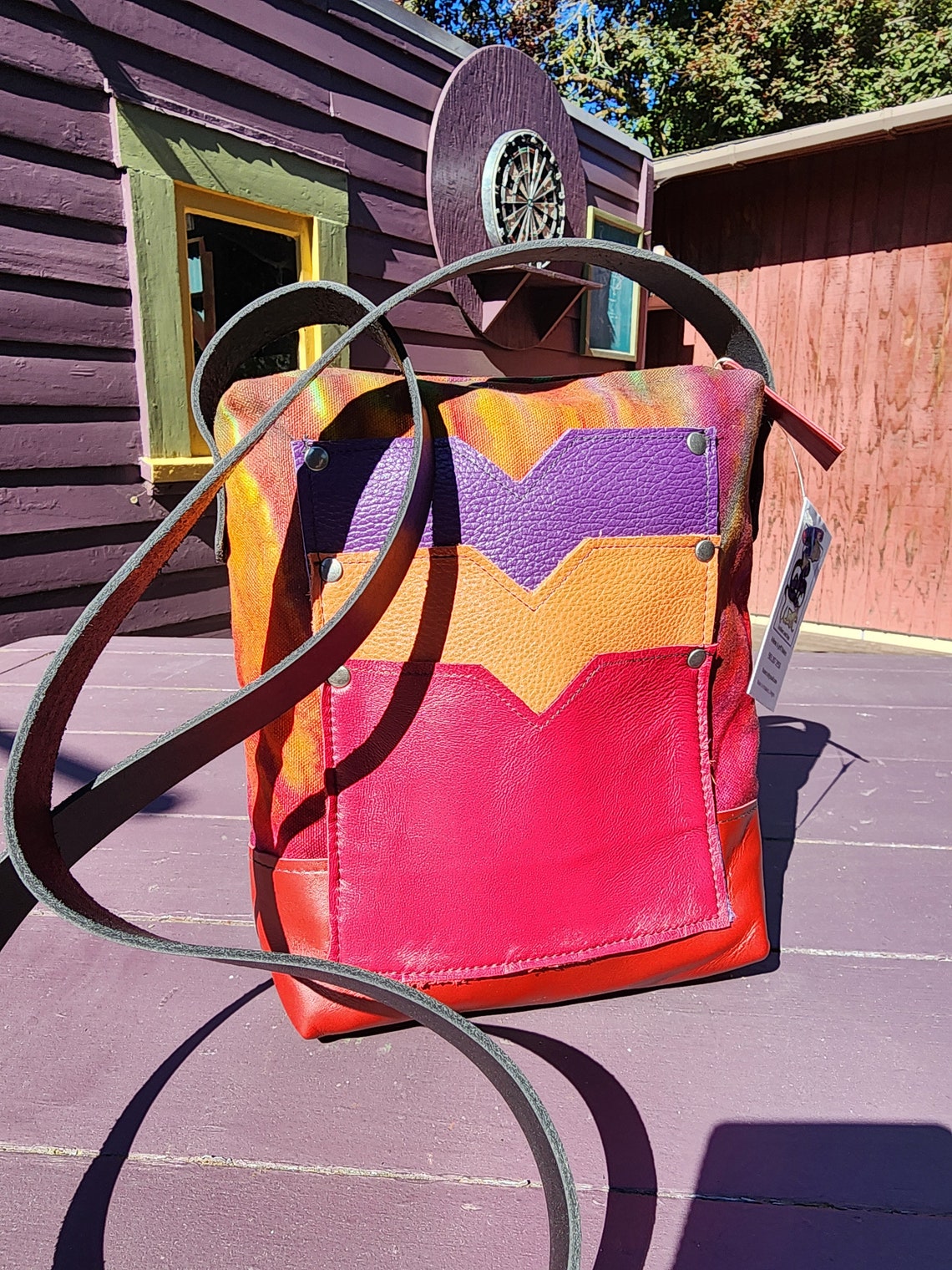The Pocket Wanderer Shoulder Bag Small. Cross Body With Zipper Closure ...