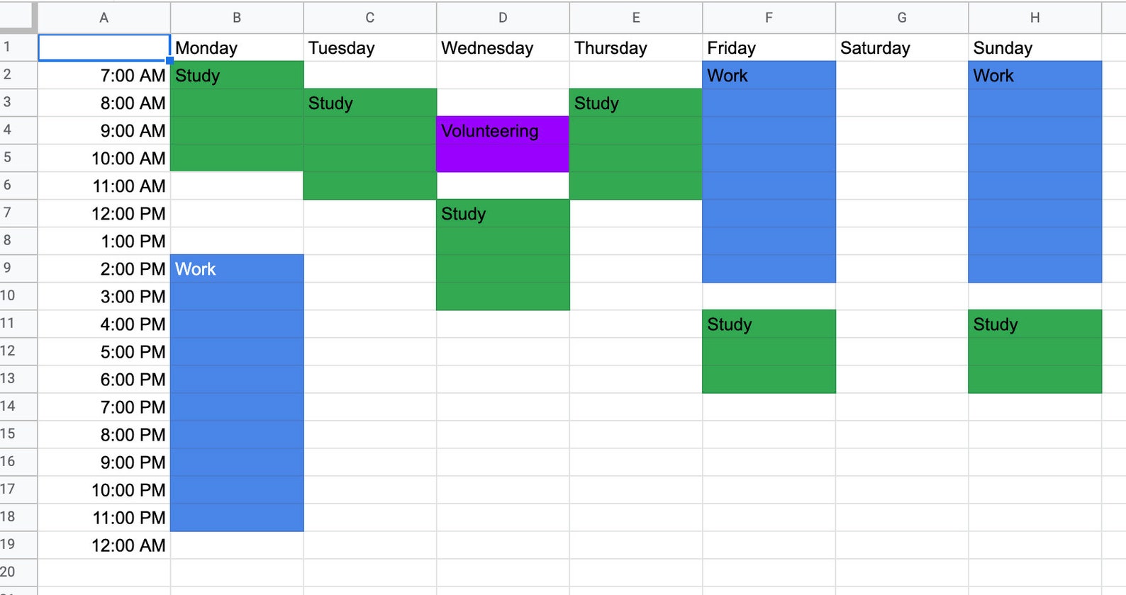 Personalized MCAT Study Schedule - Etsy