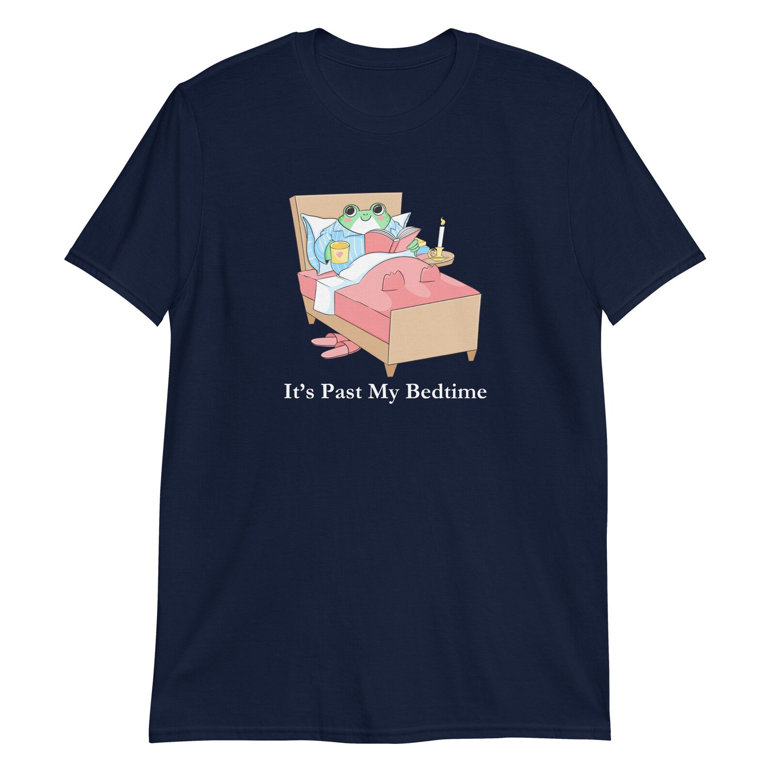 It's Past My Bedtime - Unisex Tshirt, Funny Frog Meme, Cute Sleeping ...