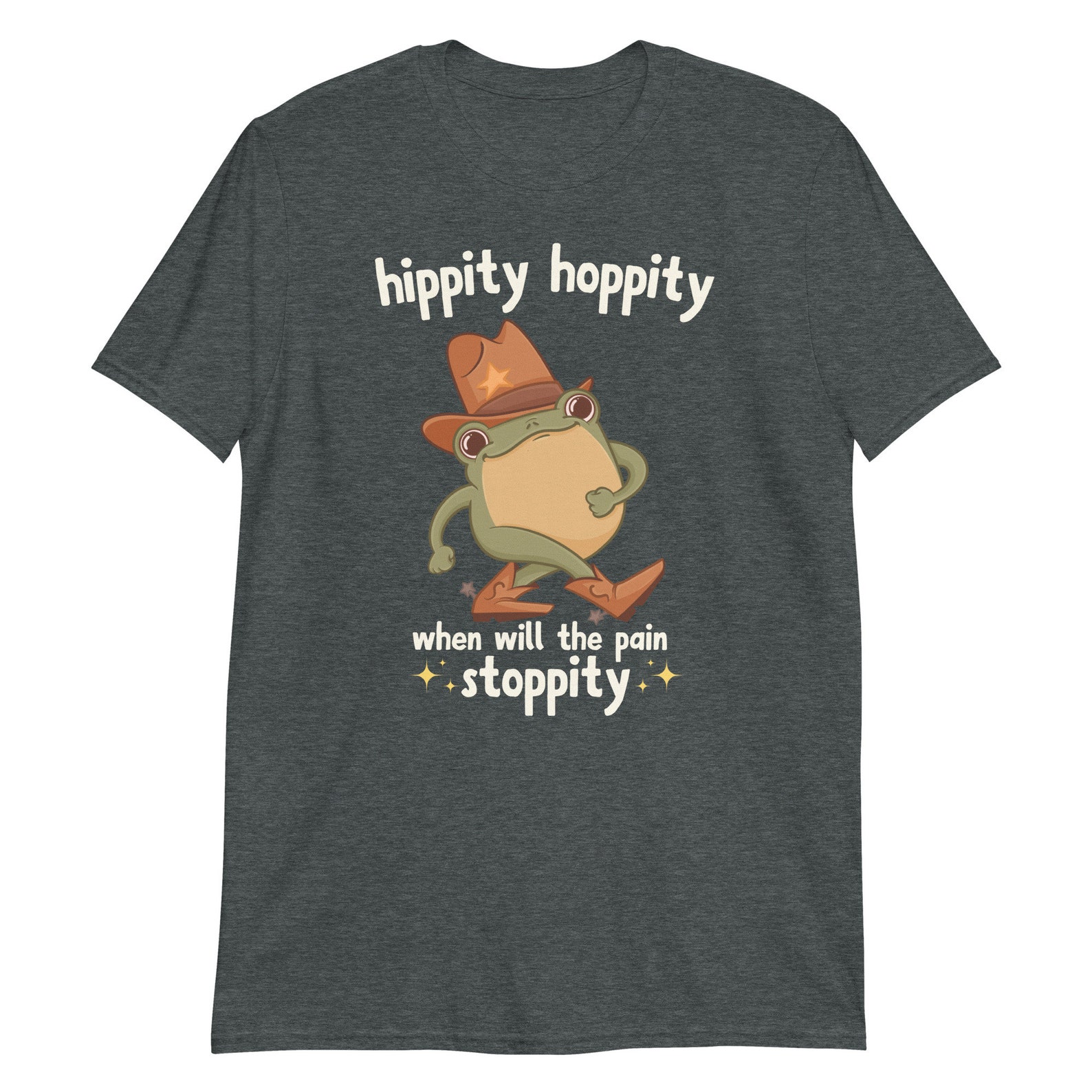 Funny Frog Meme Unisex T-shirt, Meme & Cowboy Inspired Tshirt, Froggy ...