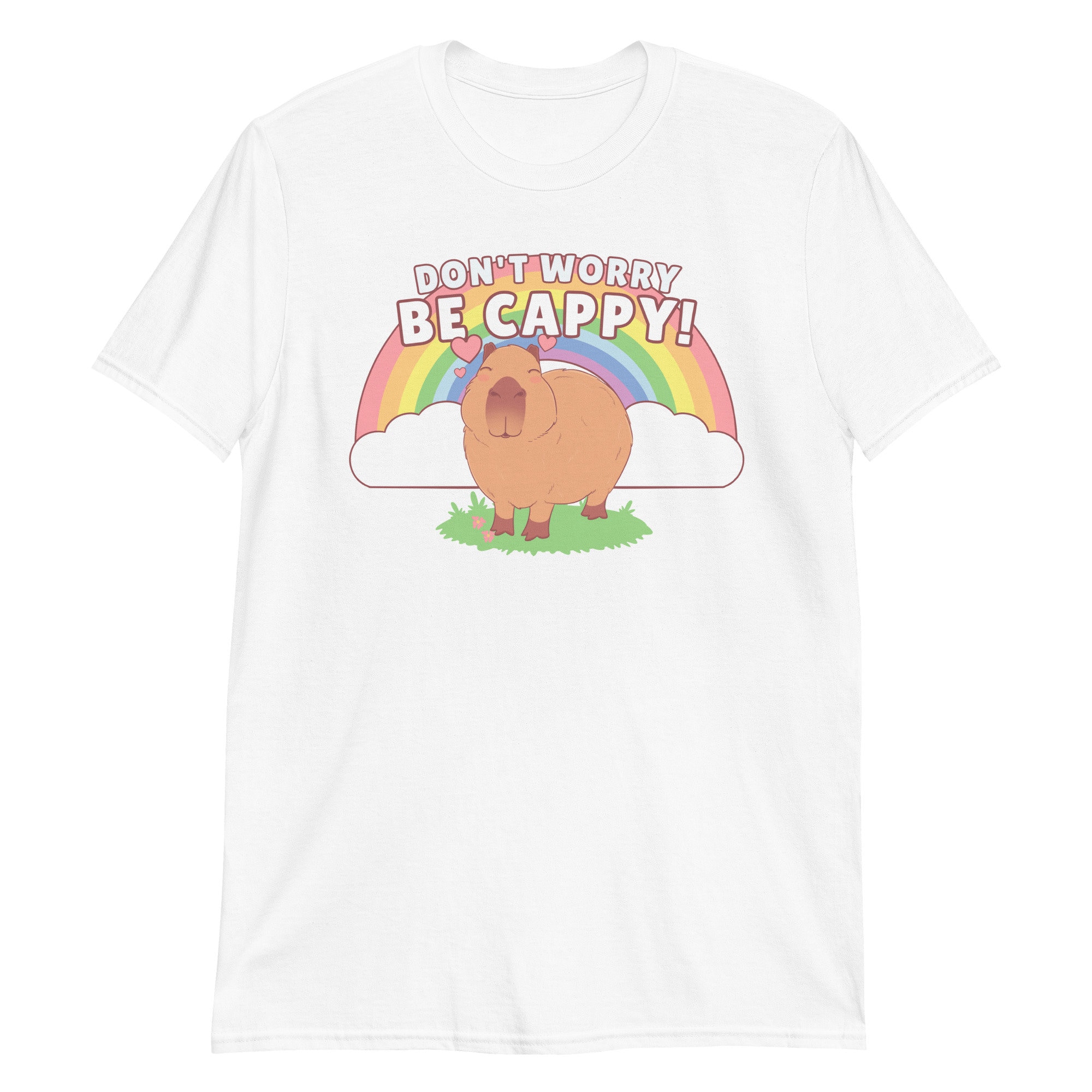 Be Cappy, Capybara Camiseta unisex, camiseta divertida de juegos de ...