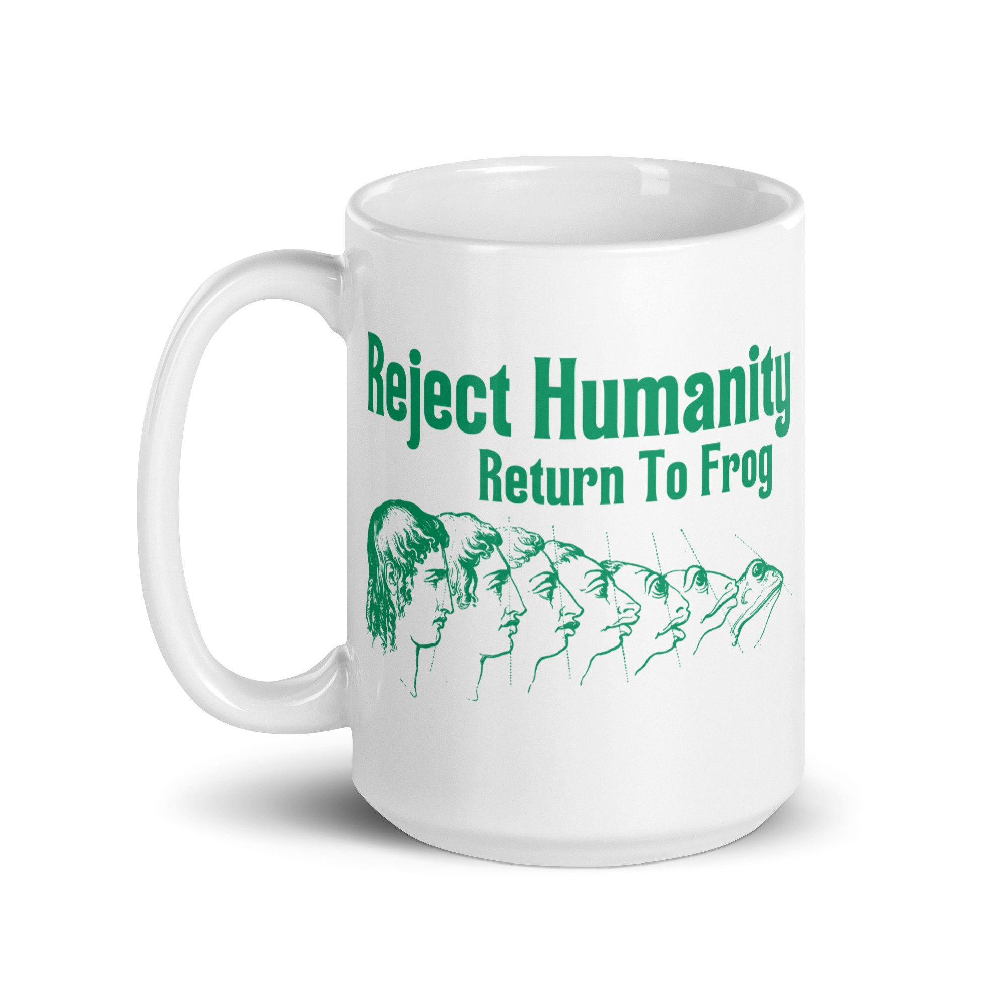 Return to Frog Coffee Mug, Frog Mug, Cottagecore, Goblincore, Trendy ...