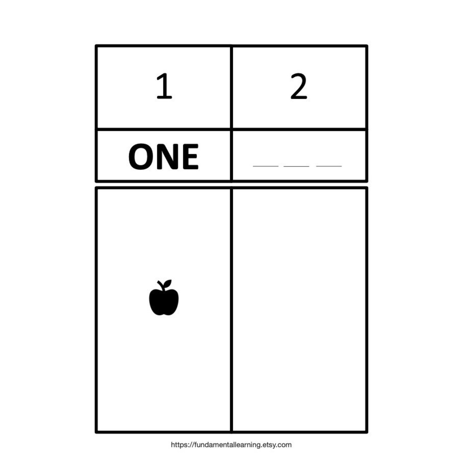 Toddler Counting, One to Ten Activity Sheet, Counting to 10, Kids ...