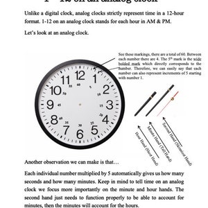 Telling Time for Beginners, Clock Worksheets, Time Worksheets, What ...