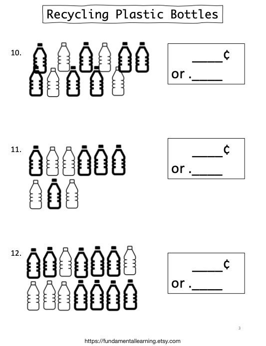 Kids Activity Sheet, Counting Cents Sheets, Cents Worksheet, Teacher ...