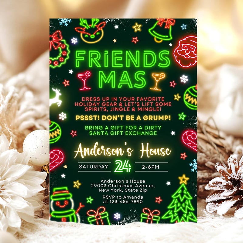 Friendsmas - Etsy