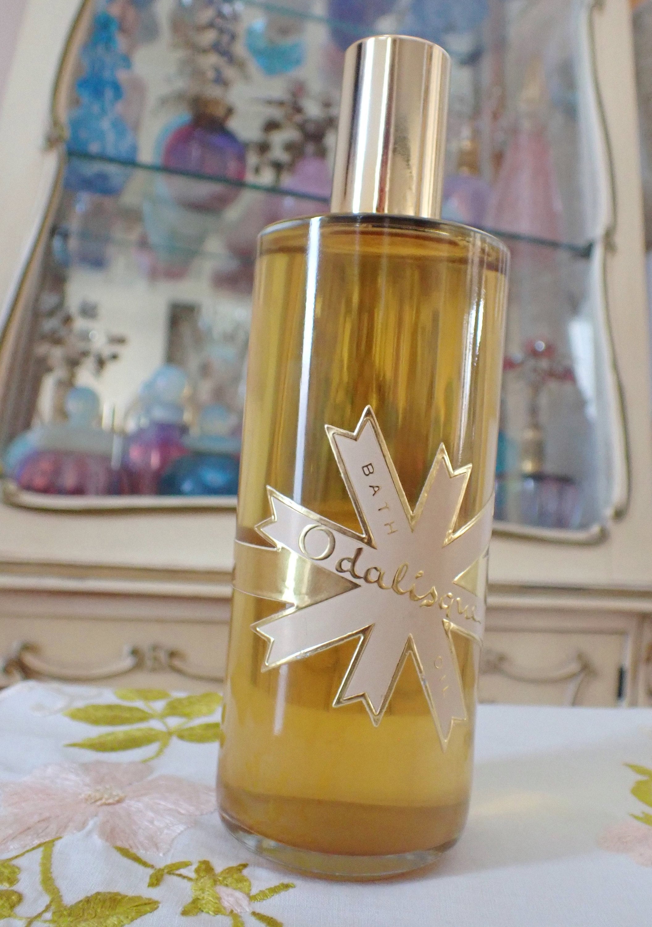 Vintage 1960s Nettie Rosenstein ODALISQUE Perfumed Bath Oil Splash in ...