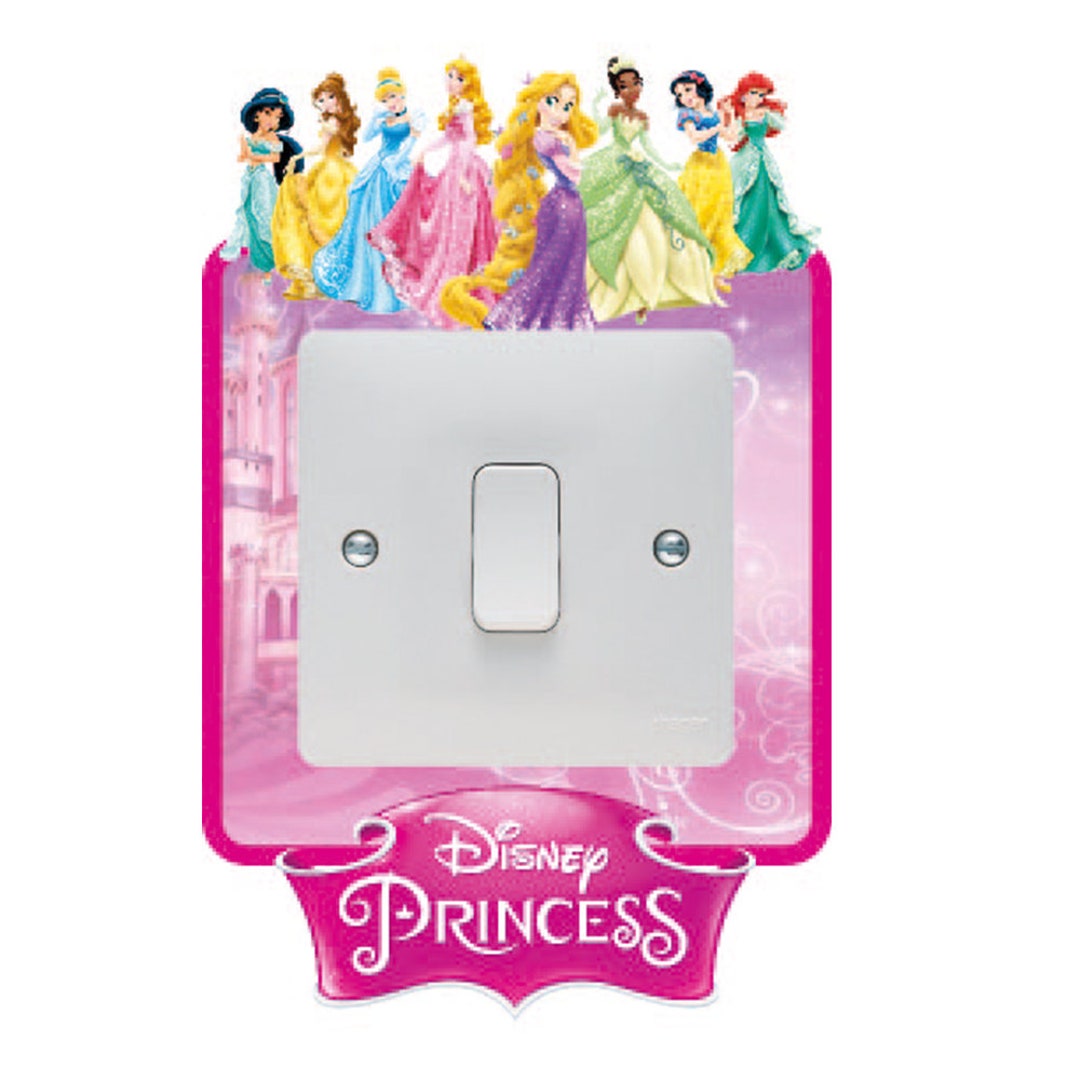 Disney Princess Light Switch Sticker - Etsy