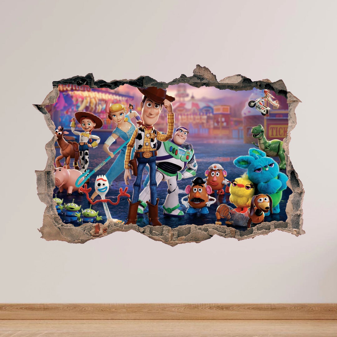Toy Story Broken Wall Art Sticker Bedroom Decal - Etsy