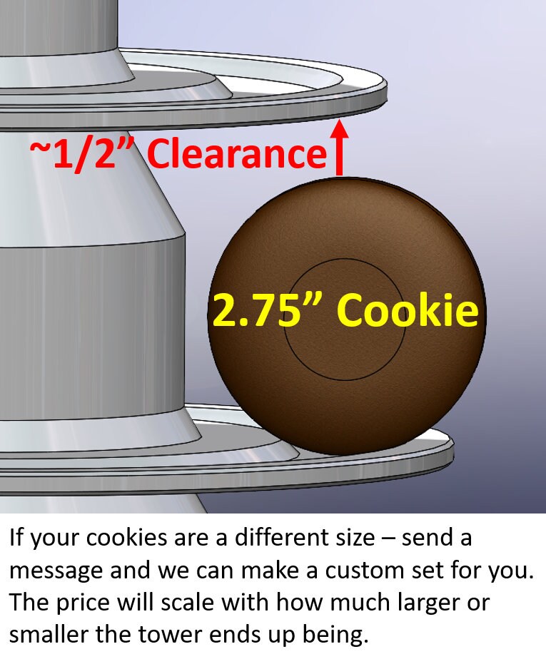 Macaron Tower Display, Collapsible, Nesting and Modular for Easy ...