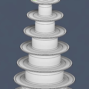 Macaron Tower Display, Collapsible, Nesting and Modular for Easy ...