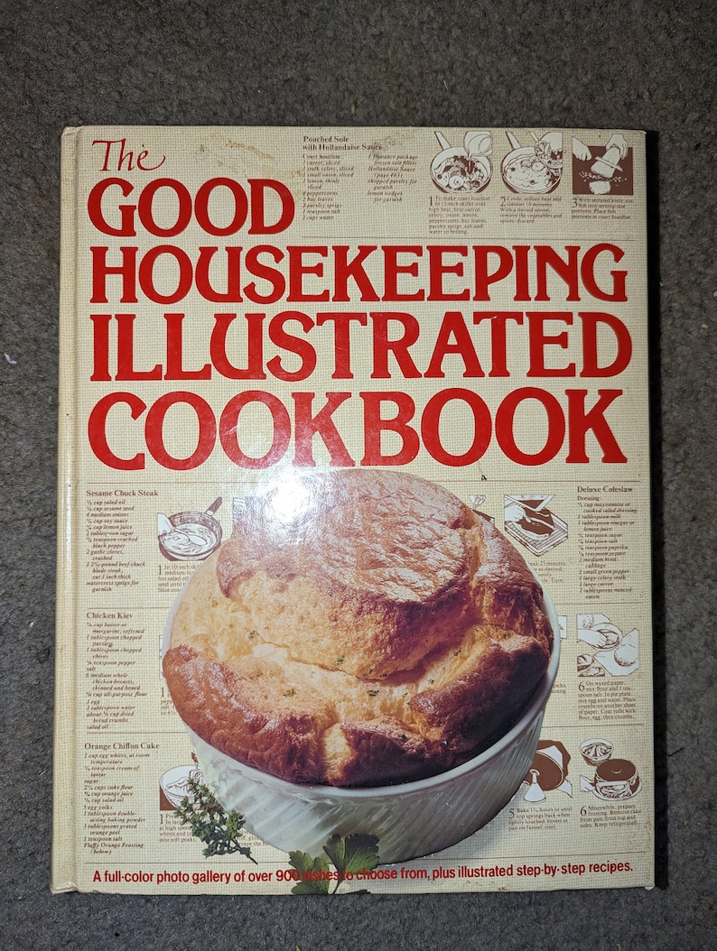 The Good Housekeeping Illustrated Cookbook - Etsy