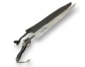 Gunblade Functional Squall Lionheart Sword - Etsy