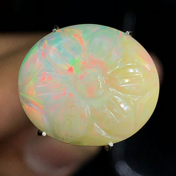 Carved Opal - Etsy